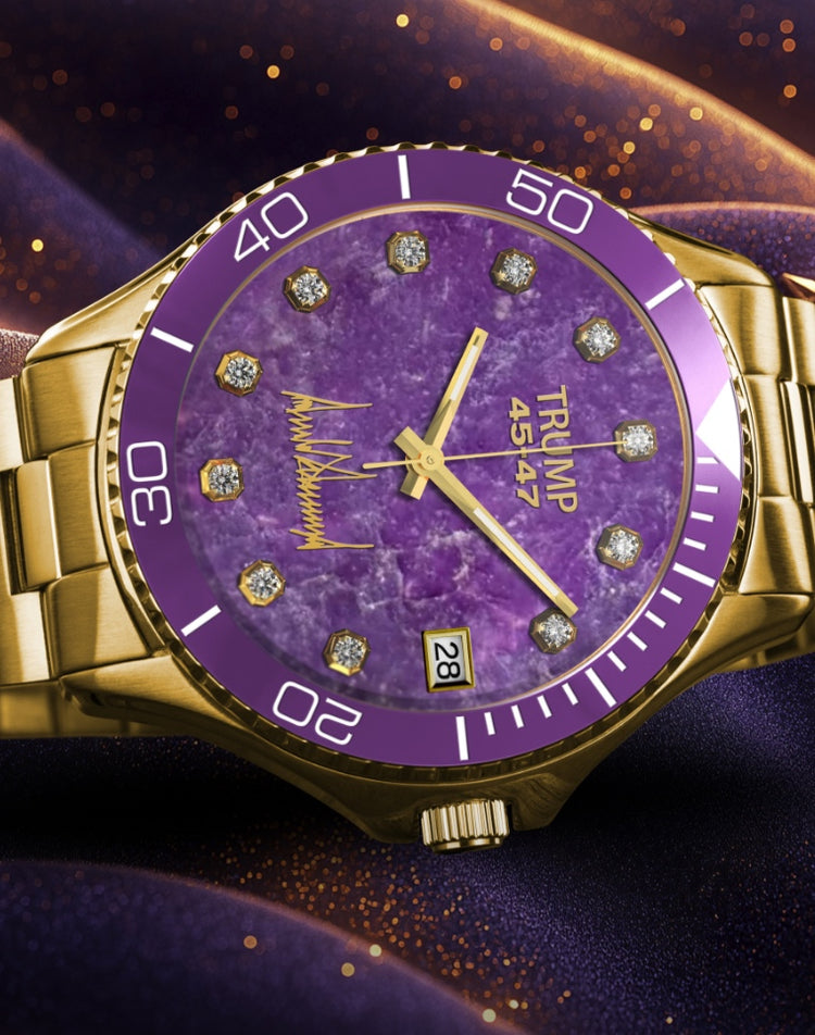 First Lady Royal Amethyst | Trump Watches