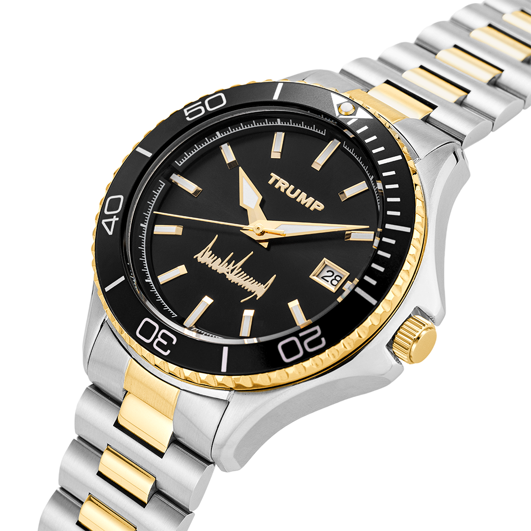 Fight Fight Fight Silver Gold – Trump Watches