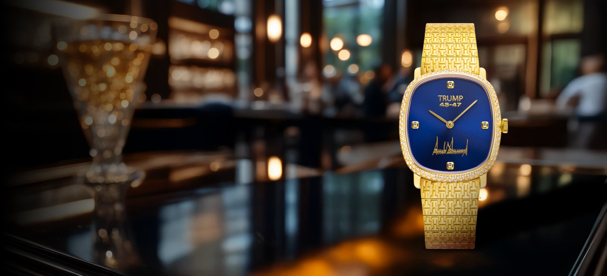 Celebration 47 Gold Edition - Ladies – Trump Watches