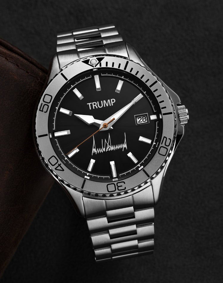 Trump Presidential Power - Black Dial | Trump Watches