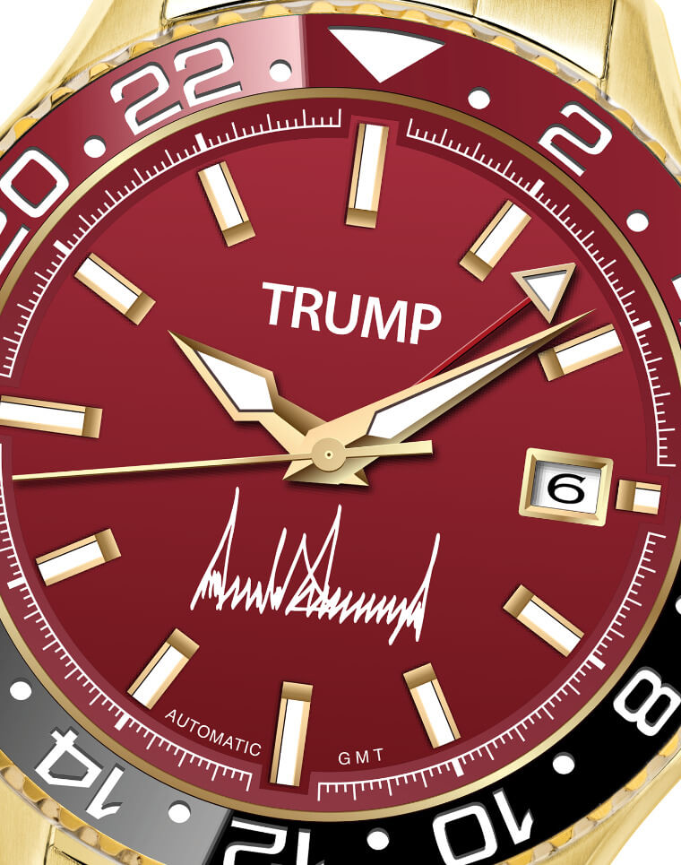 The Red Wave - Red Jasper Limited Edition | Trump Watches
