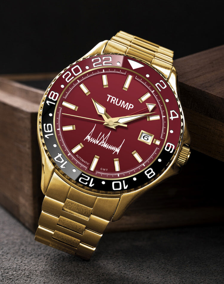 The Red Wave - Red Jasper Limited Edition | Trump Watches