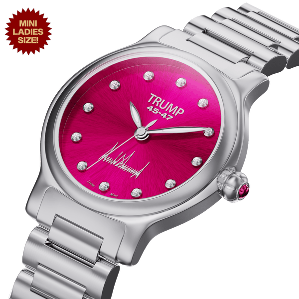 First Lady Mini in Hot Pink | Trump Watches