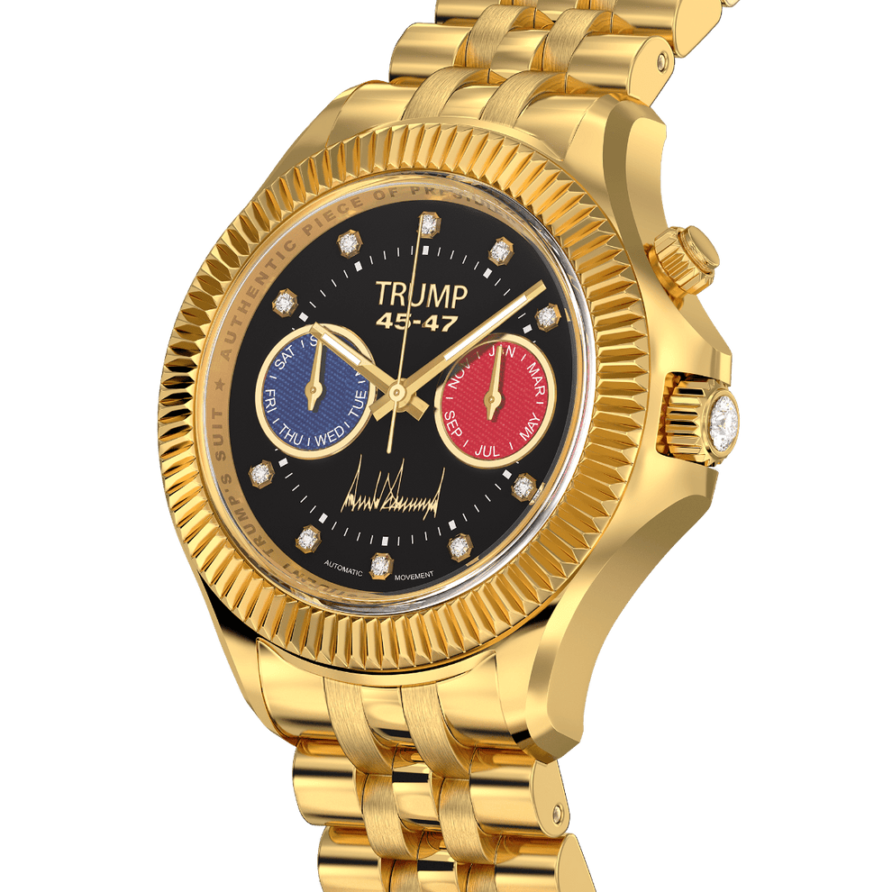 Mugshot Suit and Tie Collectible Watch | Trump Watches