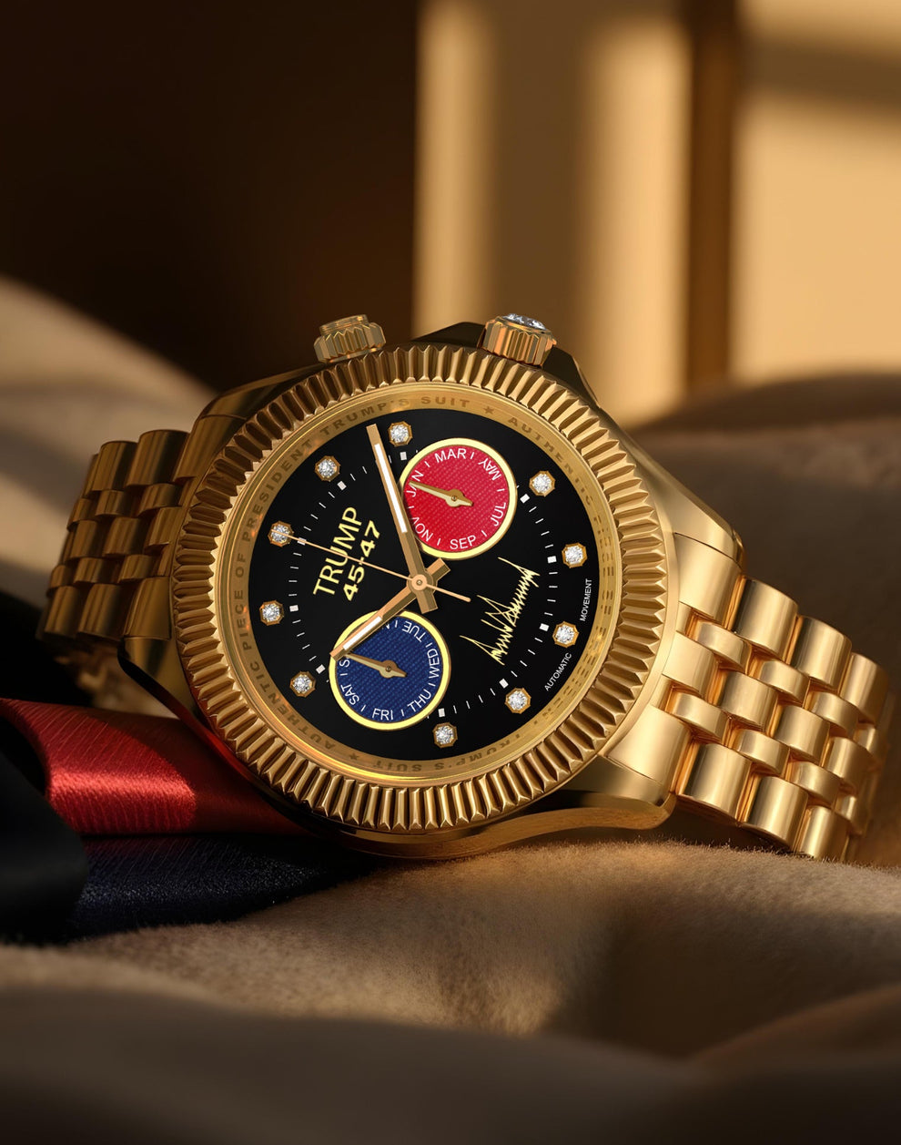 Mugshot Suit and Tie Collectible Watch | Trump Watches