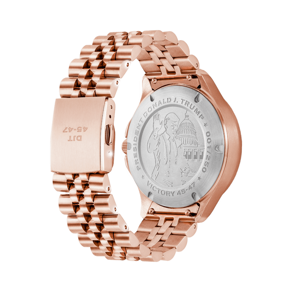 Rose Gold Commander | Trump Watches