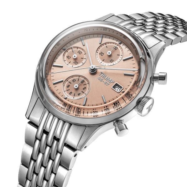 Trump Racer Chrono - Salmon | Trump Watches