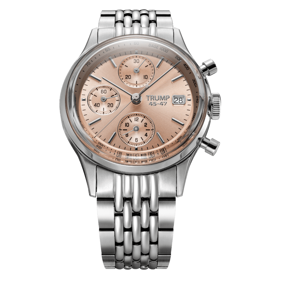 Trump Racer Chrono - Salmon | Trump Watches