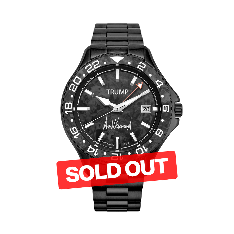Trump Tough Black Carbon - Limited Edition | Trump Watches