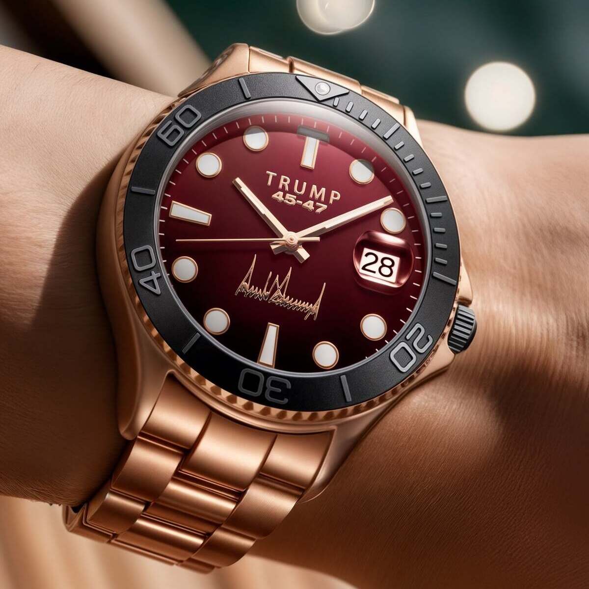 Trump Warrior Red | Trump Watches