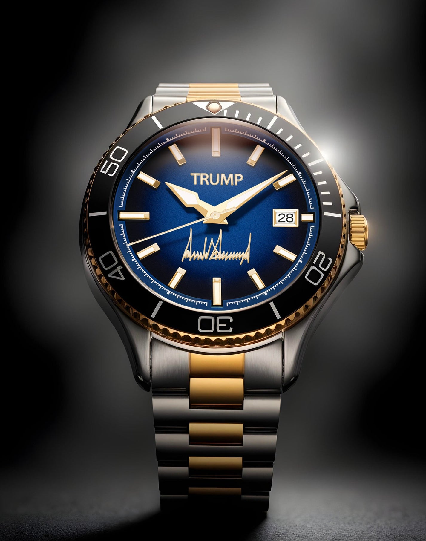 Trump's Smoky Blue | Trump Watches