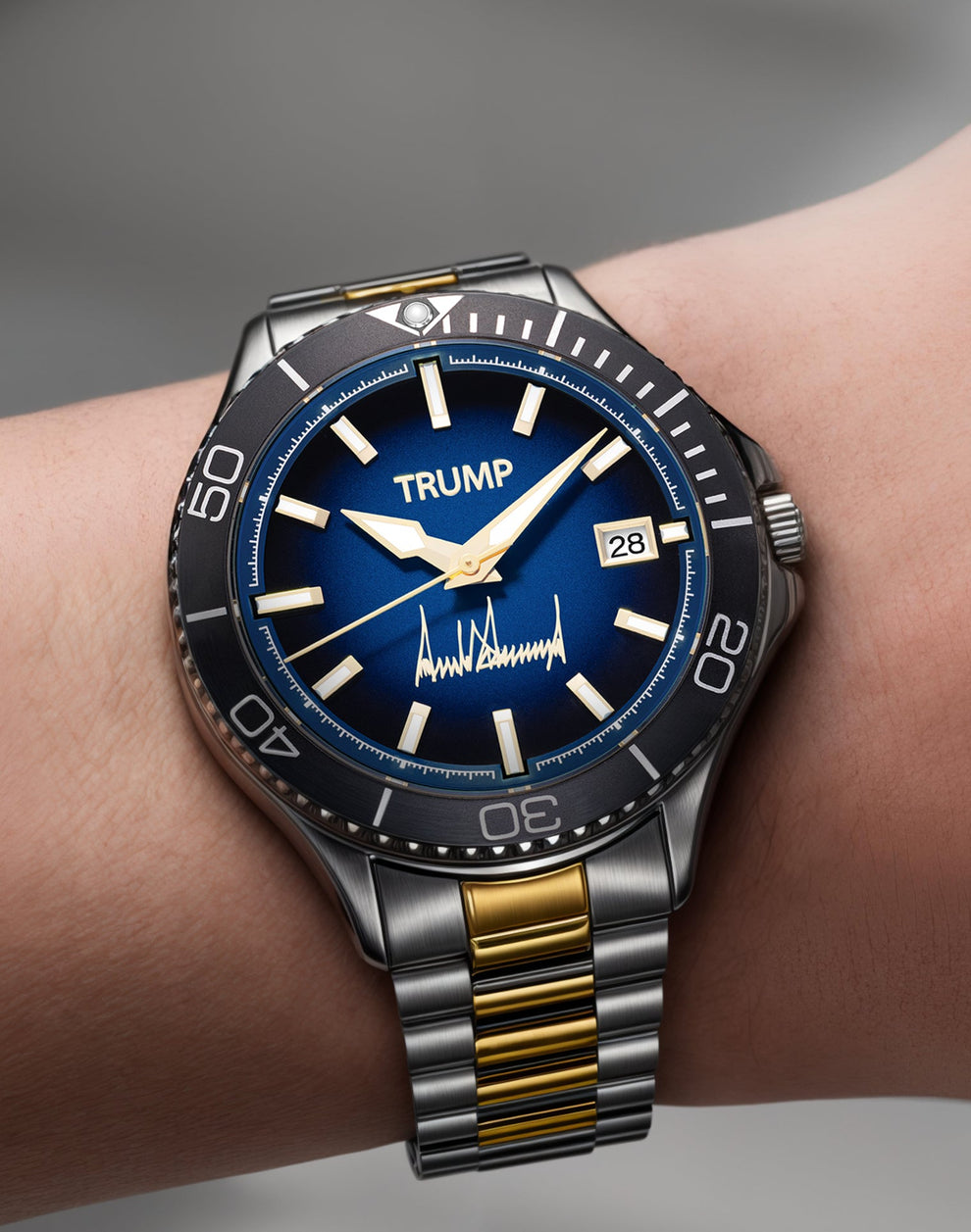 Trump's Smoky Blue | Trump Watches